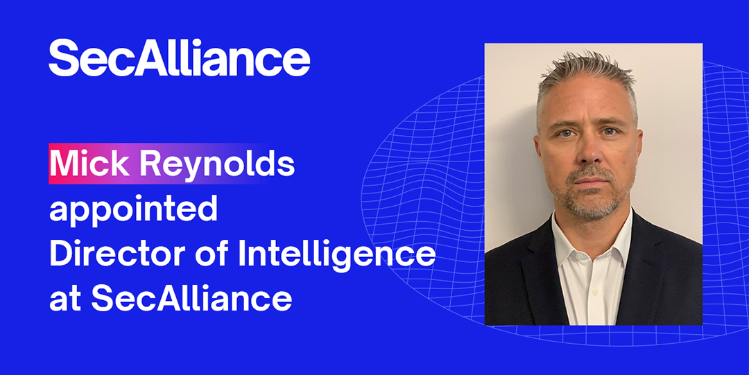 Mick Reynolds appointed Director of Intelligence at SecAlliance